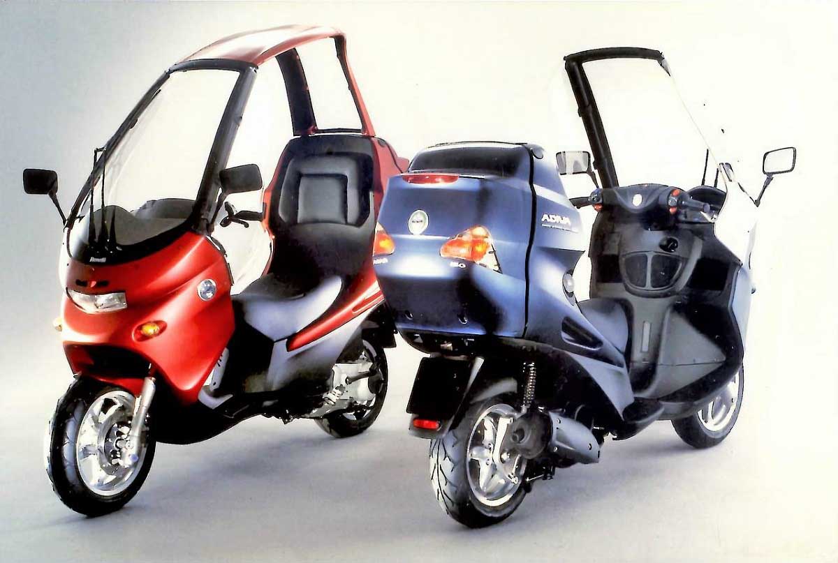 Conoce las 3 motos con techo más icónicas